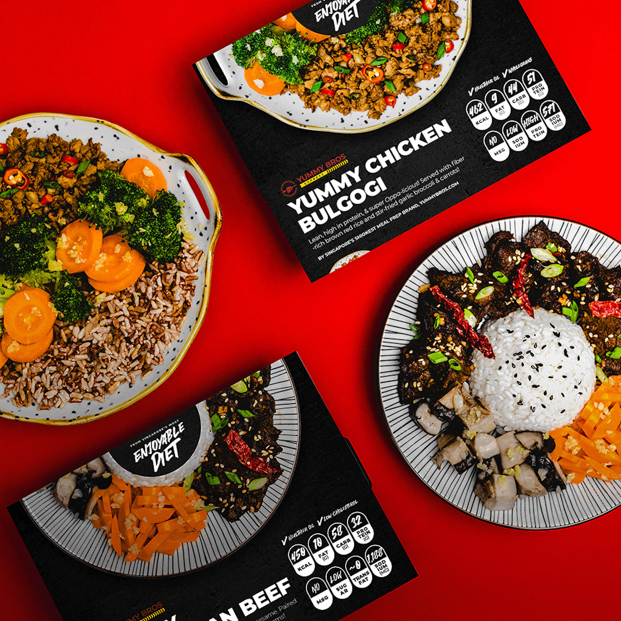 Yummy Bros - The Most Enjoyable Healthy Meal Prep in Singapore!